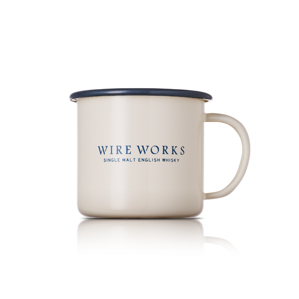 Wire Works Whisky Enamel Mug - White Peak Distillery