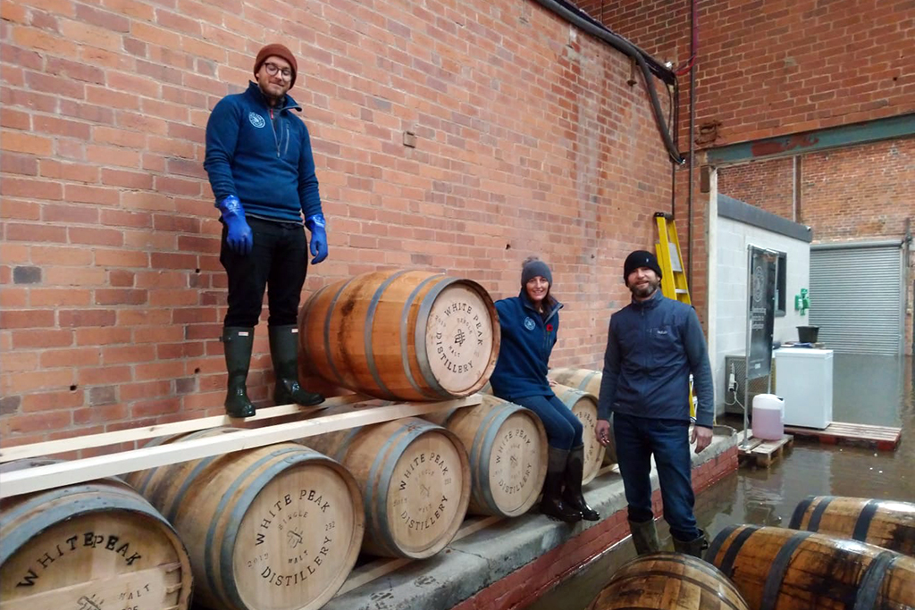 What A Week! The River Derwent Flooding at White Peak Distillery