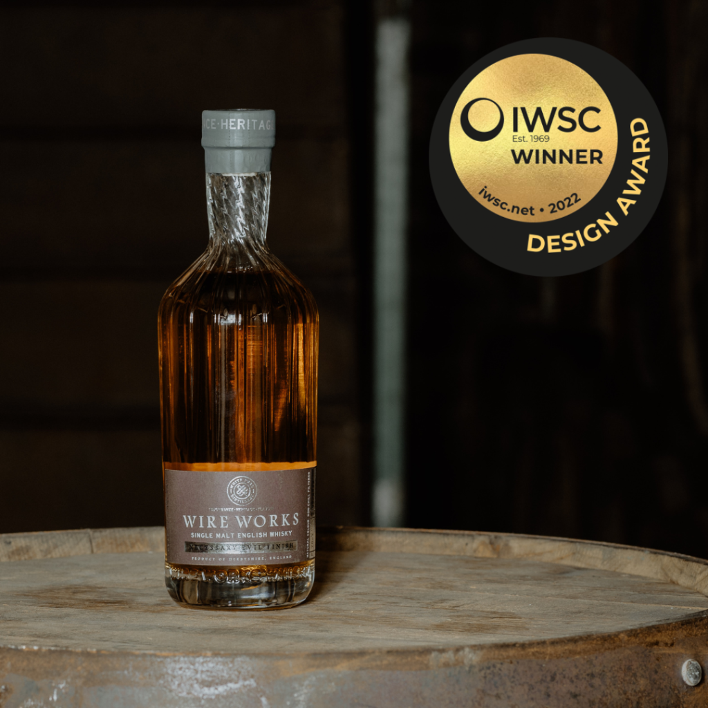 Wire Works Whisky wins IWSC 2022 Contemporary Design Award - White Peak ...